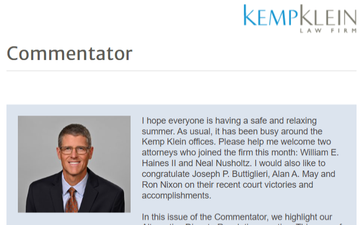 Kempklein A Full Service Law Firm