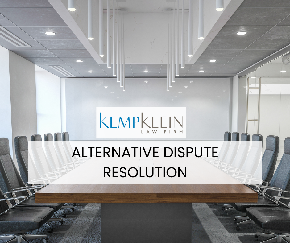 Alternative Dispute Resolution - Kemp Klein Law Firm (248) 528-1111, Troy MI